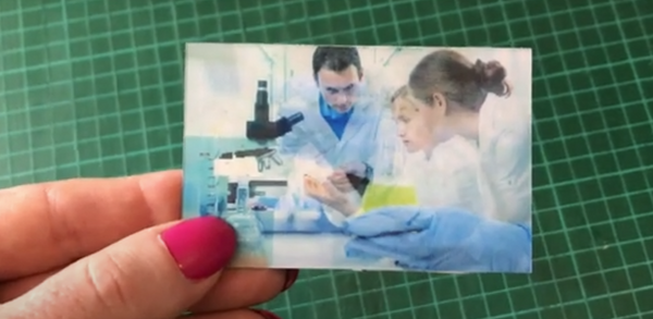 Lenticular Business Card 3D Effect or Flip Effect - TwenT3